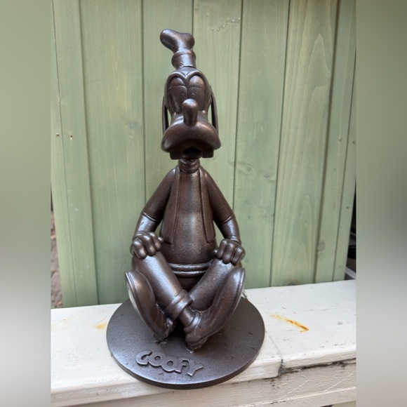 Disney | Other | 3 Goofy Bronze Garden Statue | Poshmark